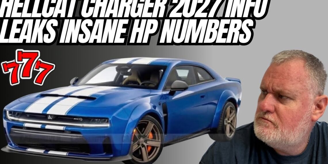 2027 Hellcat Charger: 1,027 HP AWD Monster
